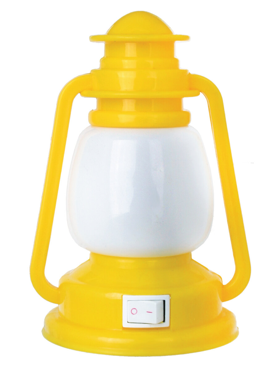 Ночник детский светодиодный / Camelion / LED ночник "Фонарик желтый", 220V