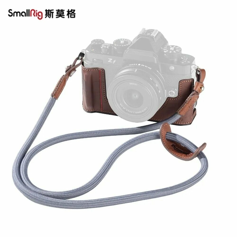 SmallRig 5095/5096 Комплект кожаного чехла SmallRig Z f для Nikon Z f с плечевым ремнем