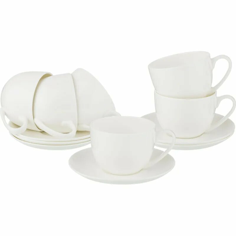 Набор чайный Lefard Silk на 6 пер. 12 пр. 330 мл , 415-2007, 2333736