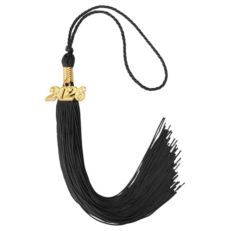 Class of 2026 Graduation Cap Tassels Decoration For Academic Robe Bachelor Gown