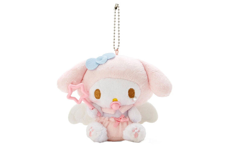 Санрио My Melody Angel Baby Collection Милый Розовый Куклы Плюшевый Украшение Маленький Высокий