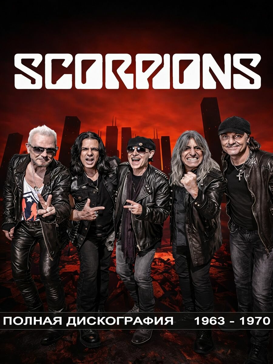 SCORPIONS: Дискография Все альбомы (на флeшкe)