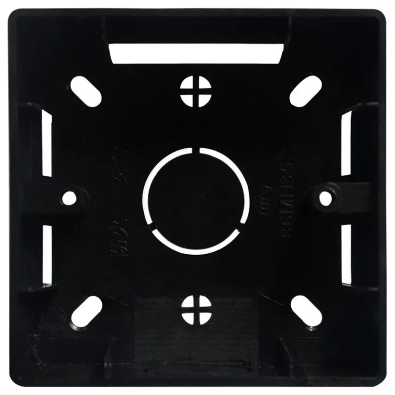 Монтажная коробка для выключателей Depo Guye MZ black 1PCS