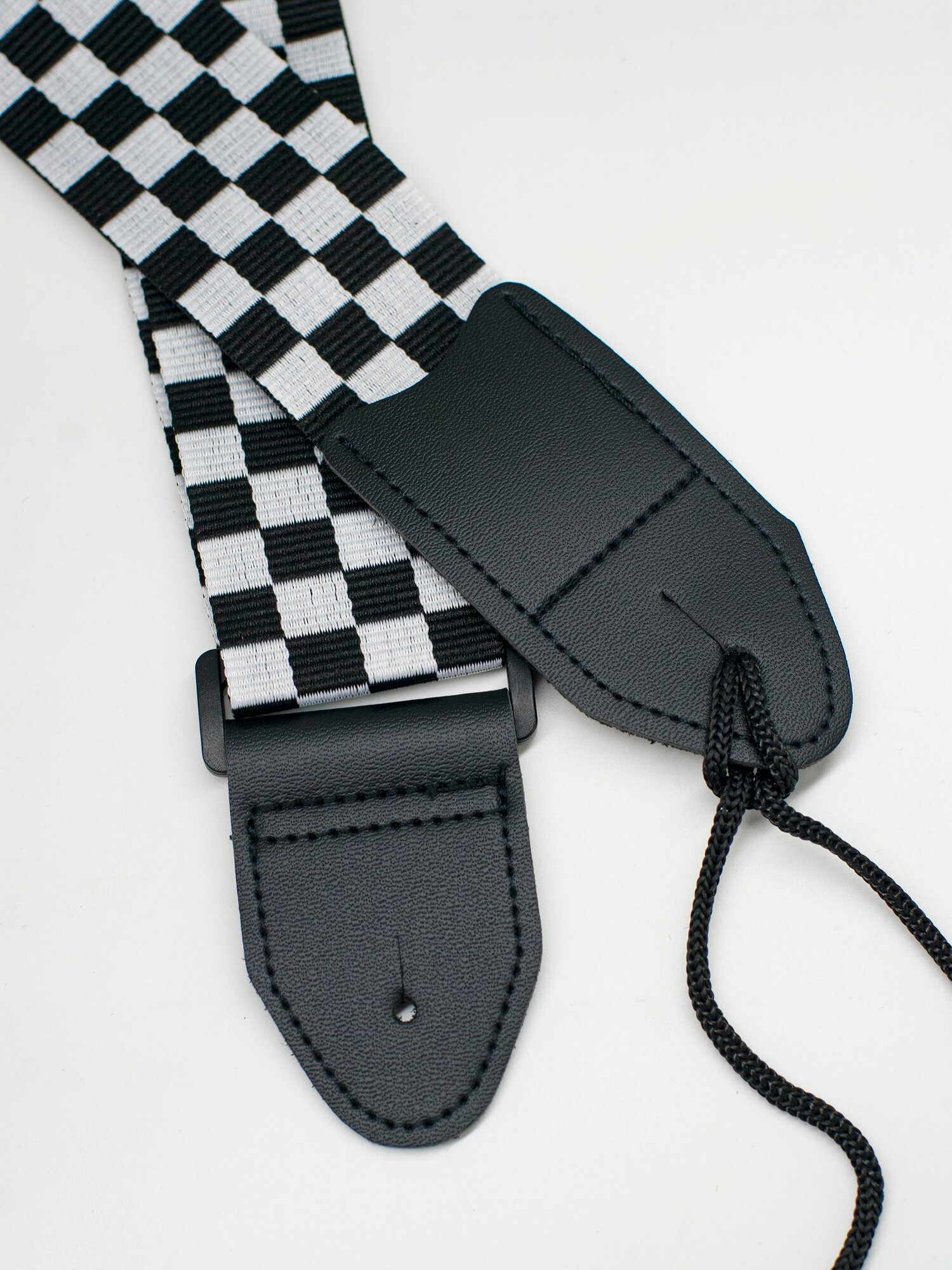 Ремень для гитары BaggZ G-strap-3BL из прочной ткани, наконечники из кожи — фото 1