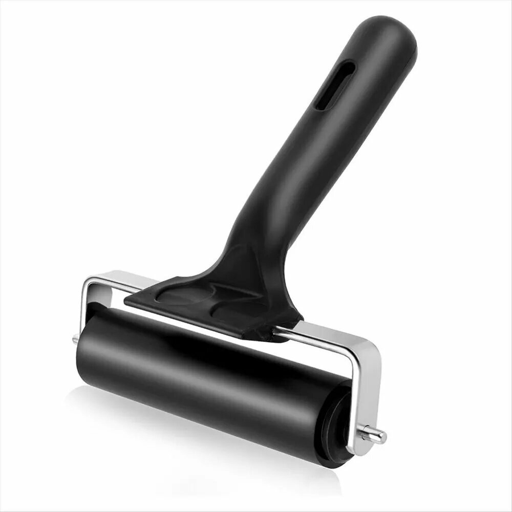 Тонкий резиновый валик валики Brayer для рукоделия резиновый валик черного цвета