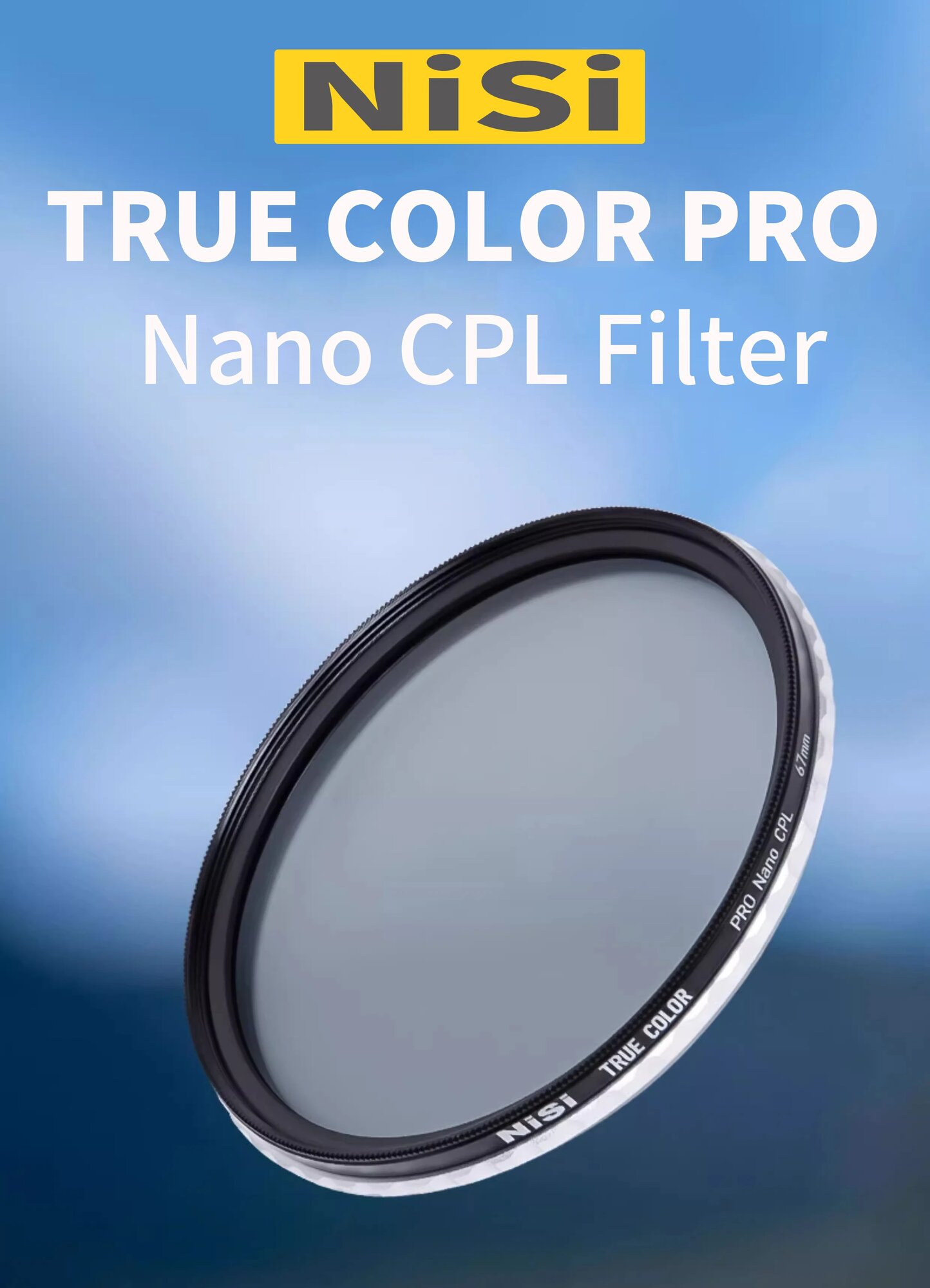 NiSi TRUE COLOR PRO Nano CPL 58mm