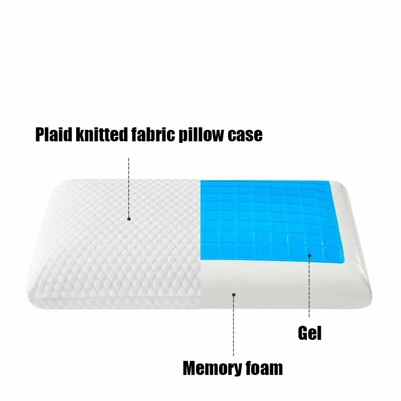 Ортопедическая подушка Hoiime с эффектом памяти 40*60, Knitted fabric