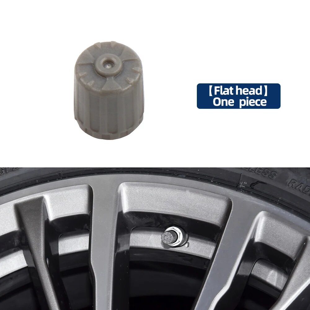 Герметичная крышка клапана для BMW Mercedes Benz, автомобильная шина, крышка клапана, Flat head