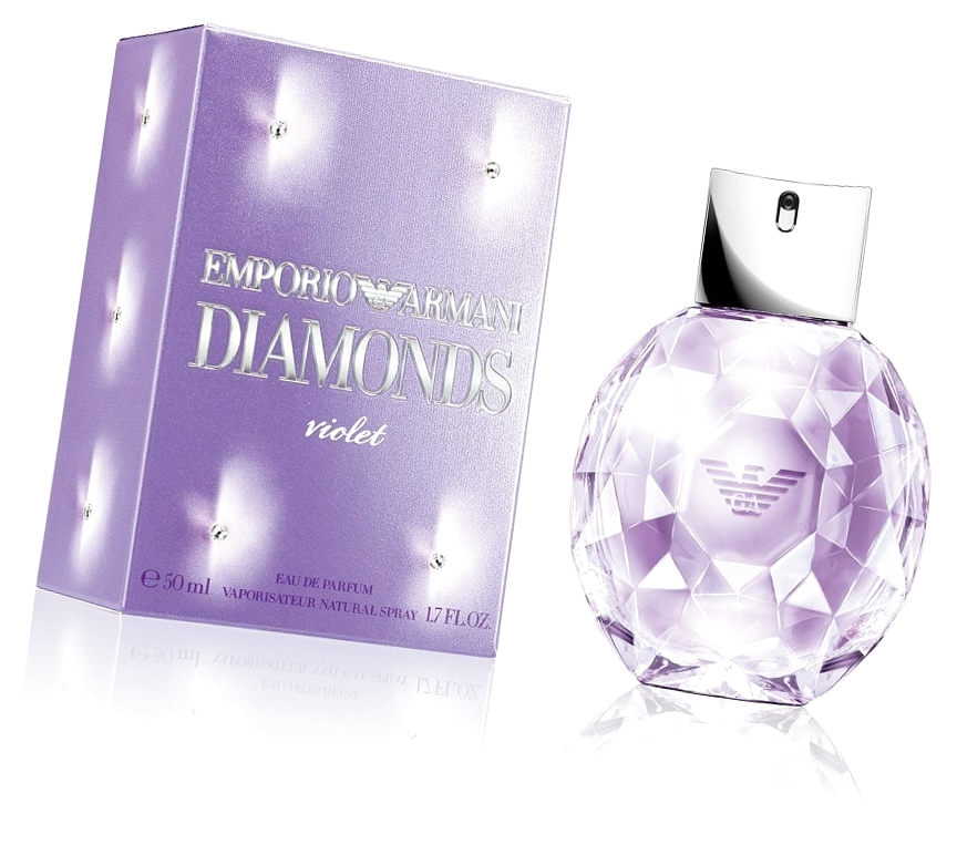 Женская туалетная парфюмерная вода Giorgio Armani Diamonds Violet 50 мл - Диамант Виолет