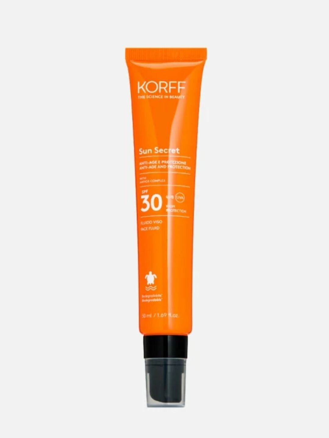 Солнцезащитный флюид для лица spf30 KORFF sun secret anti-age and protection face fluid