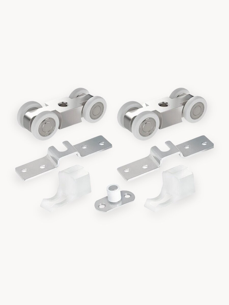 Комплект роликов для раздвижных дверей Punto SLD. SoftLine. SET. rollers/45-4 (Soft LINE 45/4)