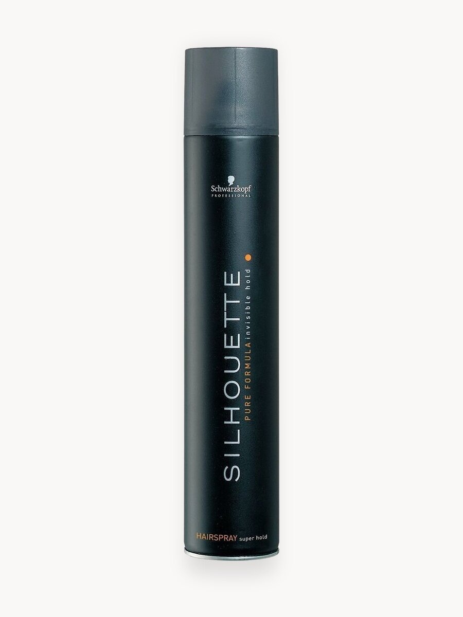 Schwarzkopf Professional Лак для волос Silhouette Super Hold Hairspray, ультрасильнаяфиксация, 500 мл