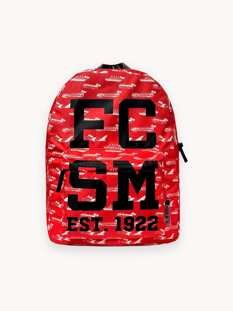Spartak Рюкзак ФК Спартак с принтом, полиэстер, 32 х 41 х 16 см