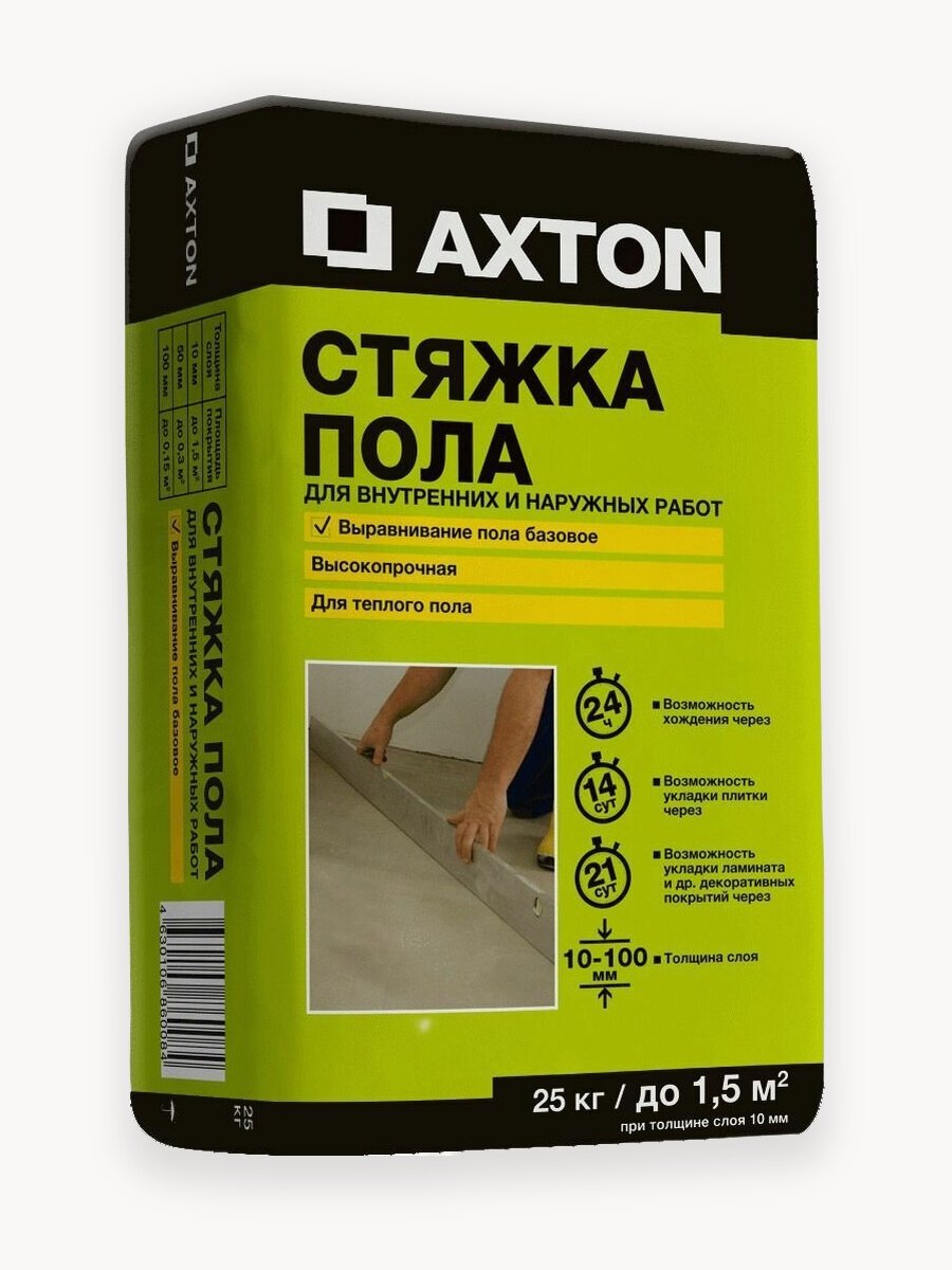 Акстон стяжка пола базовая (25кг)