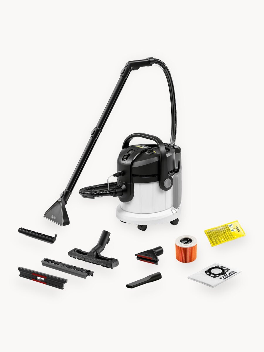 Моющий пылесос для дома Karcher SE 4 для сухой и влажной уборки (химчистки)