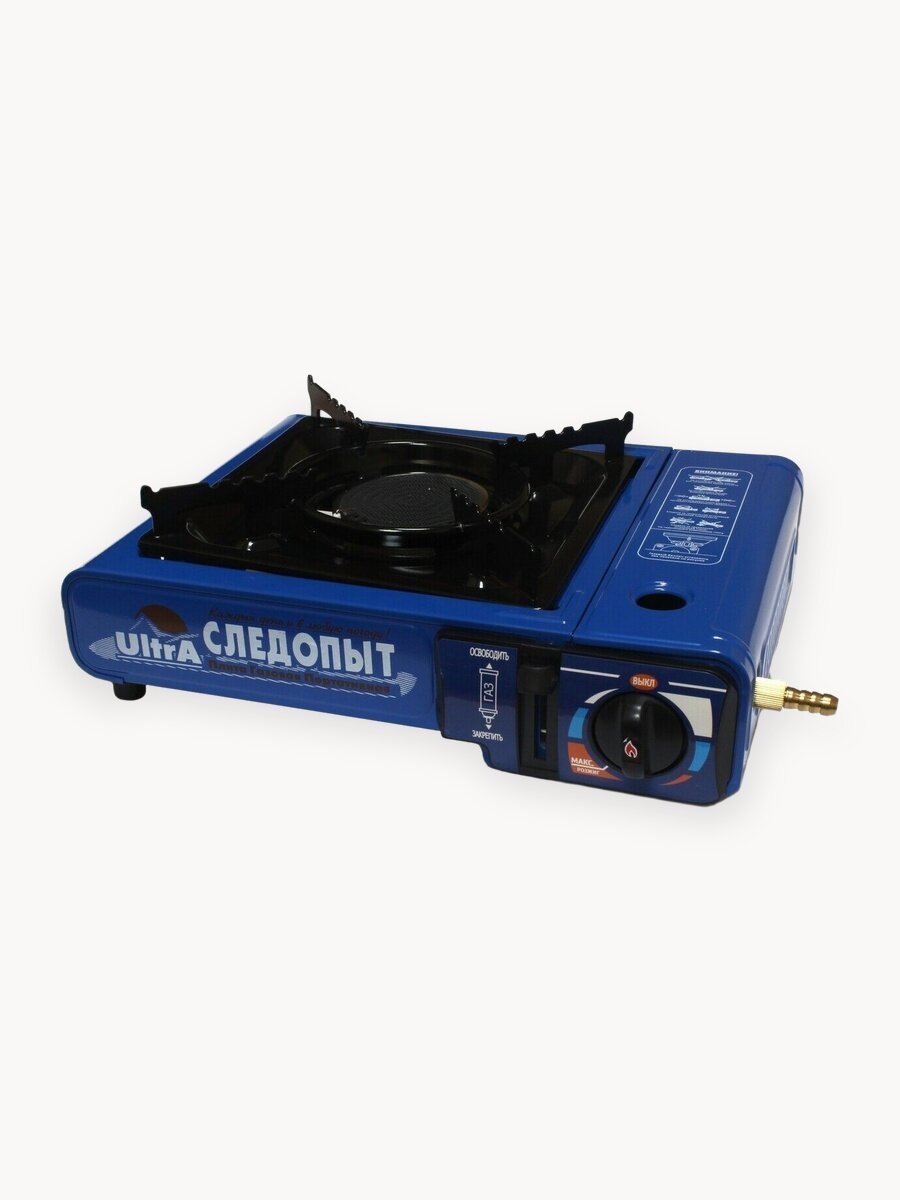 Газовая керамическая плита Следопыт-Ultra с переходником