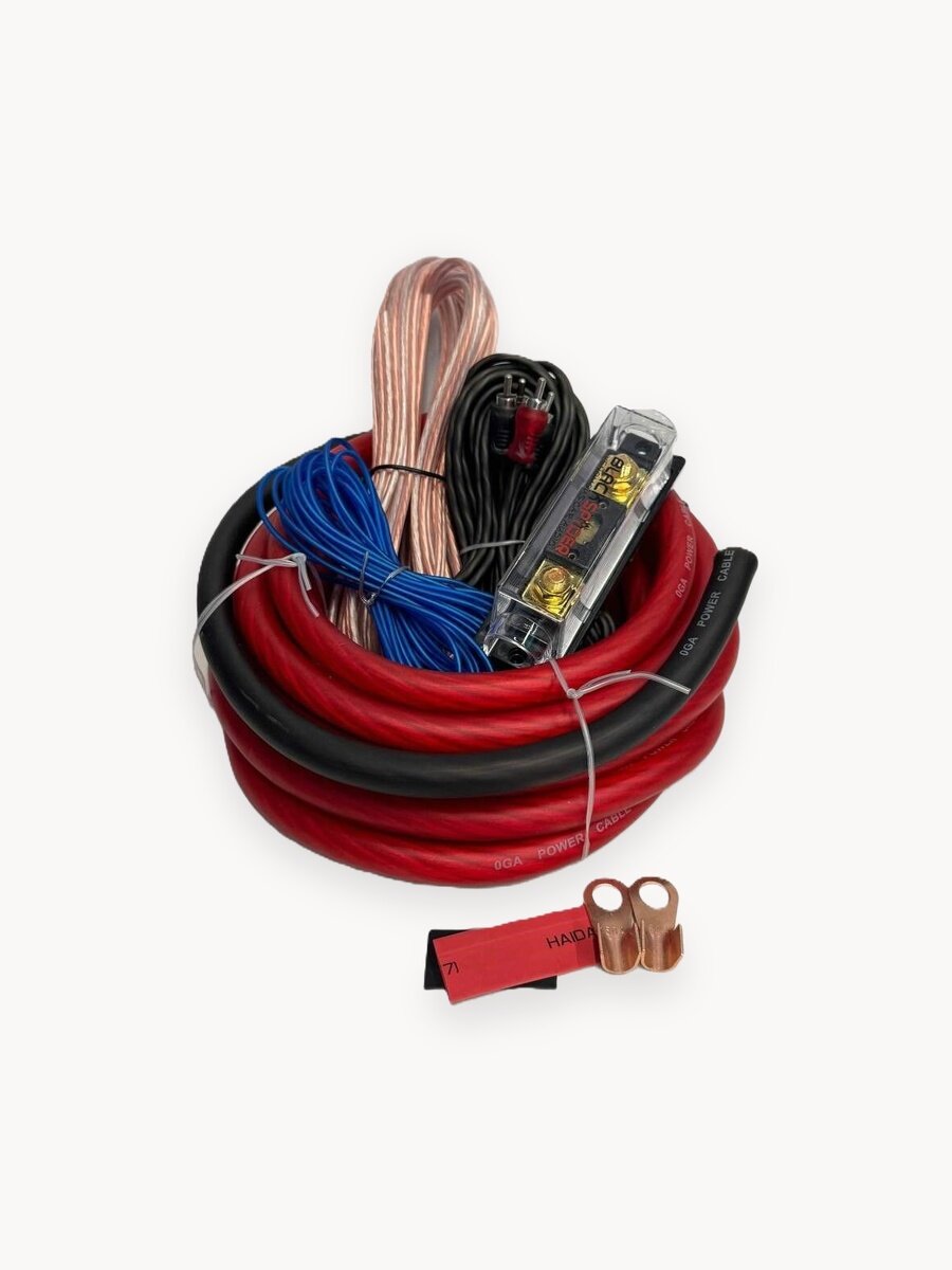 Провода акустические для подключения сабвуфера и усилителя