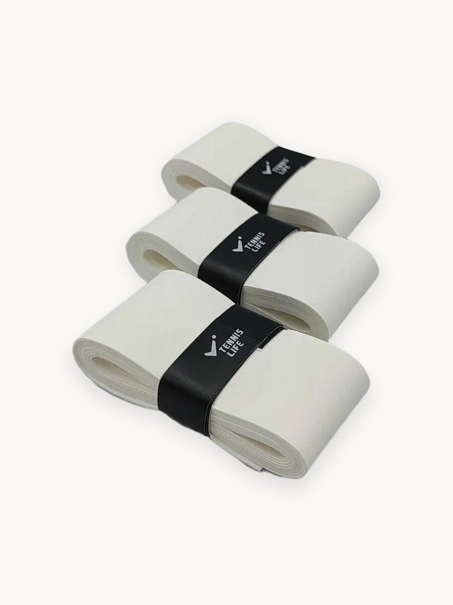 Овергрип TENNIS LIFE "TL DRY", влагопоглощающий, для тенниса, разноцветный, 0.6 мм