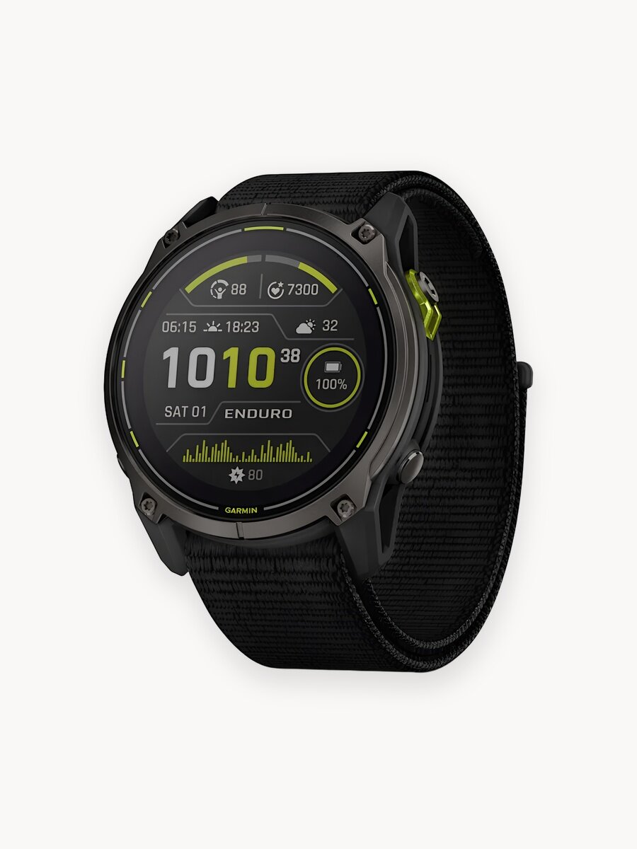 Смарт-часы Garmin Enduro 3 Black/черные (51 мм) 010-02751-01
