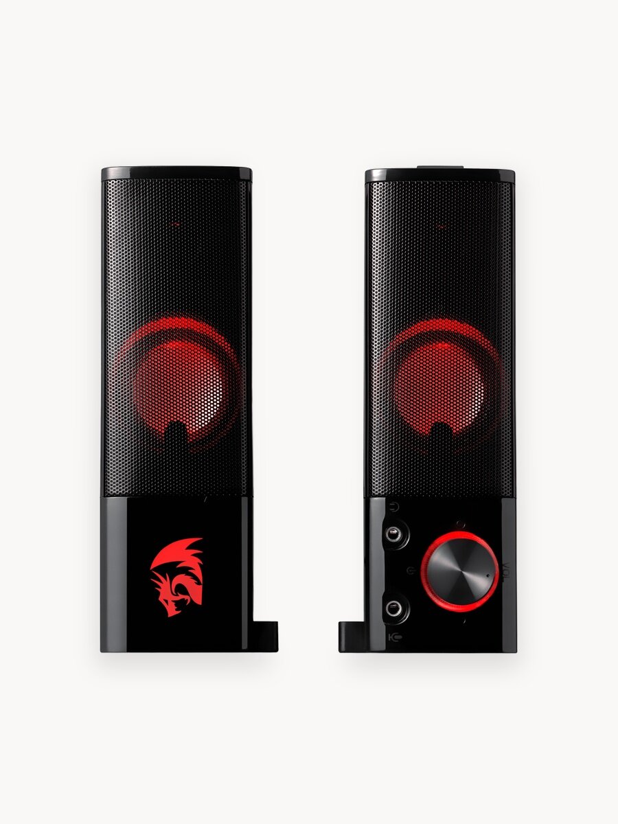 Акустическая 2.0 система DEFENDER Orpheus black, 6 Вт, питание от USB Redragon (77601)