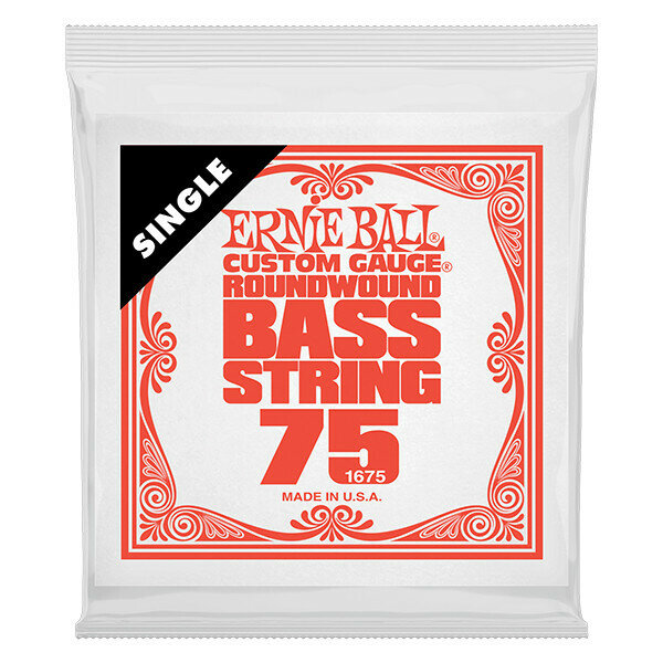 Одиночная струна Ernie Ball 1675 для бас-гитары