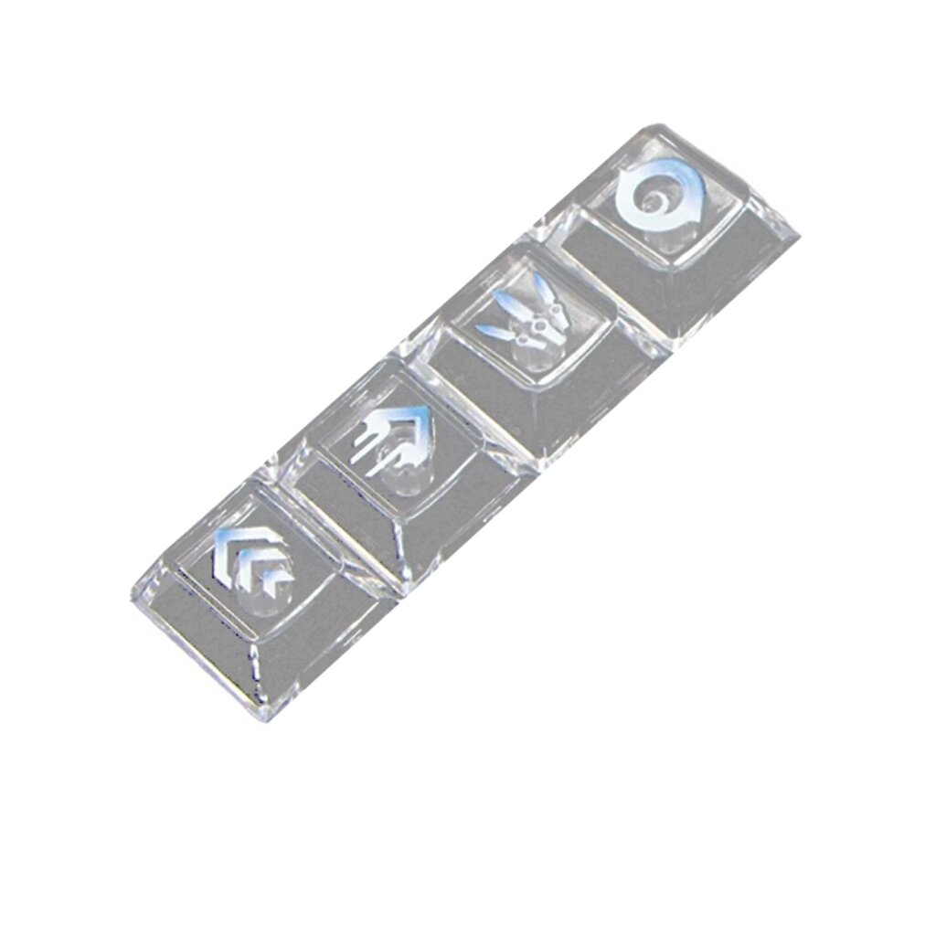 Высокопрозрачные кейкапы, улучшающие подсветку и долговечность