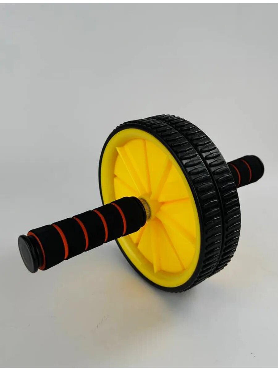 Компактный ролик для пресса, желтый, для домашнего использования