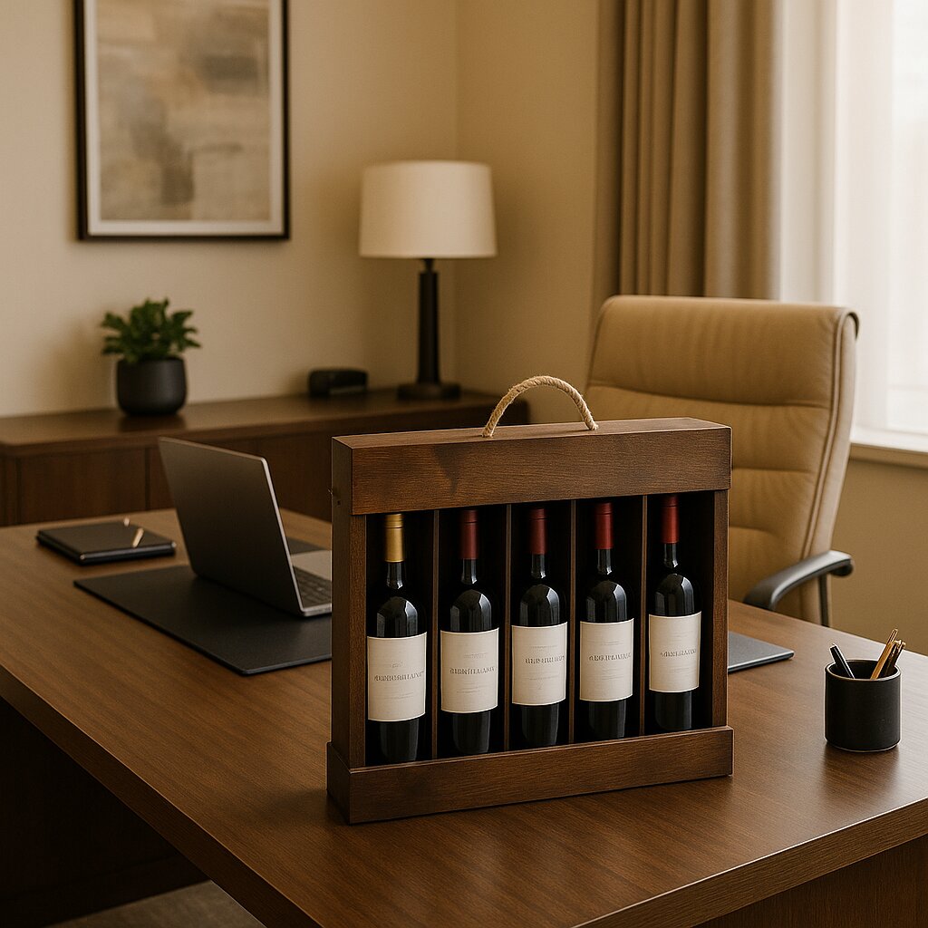 Дипломат витрина для подарка или хранения алкоголя