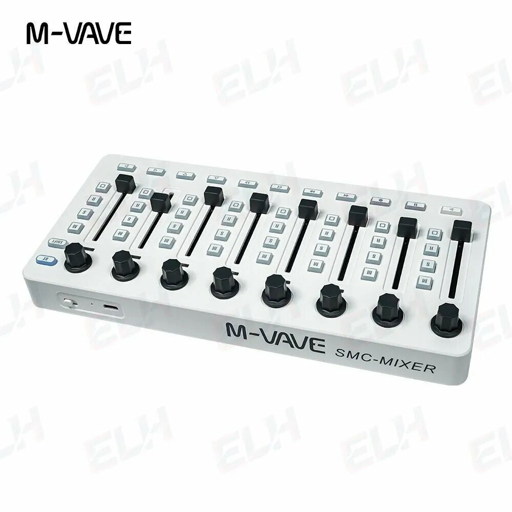 M-VAVE SMC-Mixer Беспроводной MIDI-контроллер Микшерная консоль 8 Encode