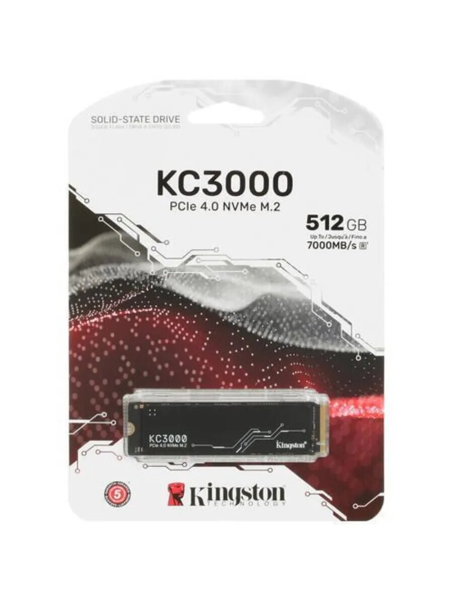 512 ГБ M.2 NVMe накопитель KC3000 SKC3000S/512G - PCIe 4.0