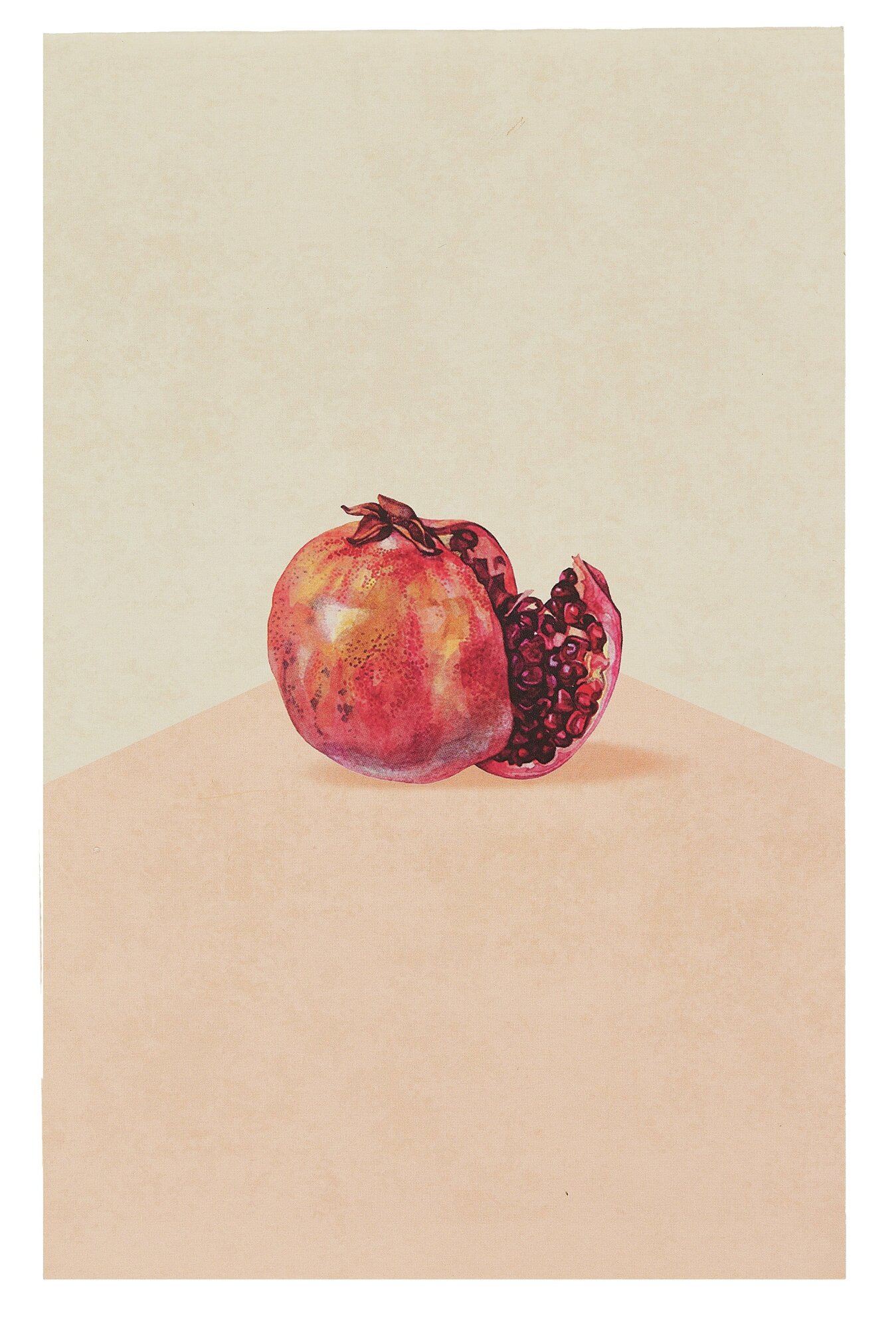 Блокнот А5 40л кл. "Гранат" склейка, мел. картон, офсет