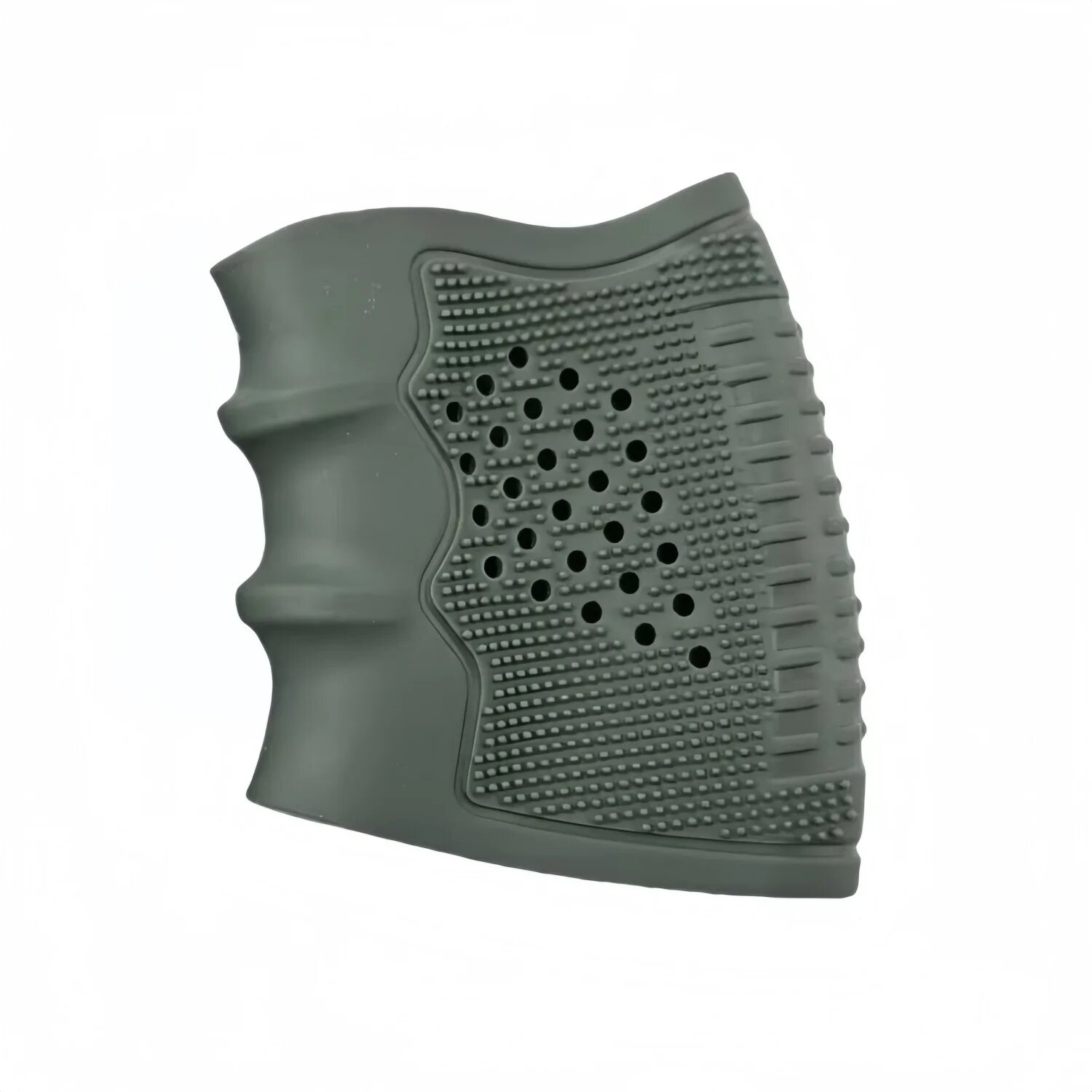 Тактический чехол для пистолета Glock, резиновый, черный/зеленый/коричневый Темно-зеленый, Green