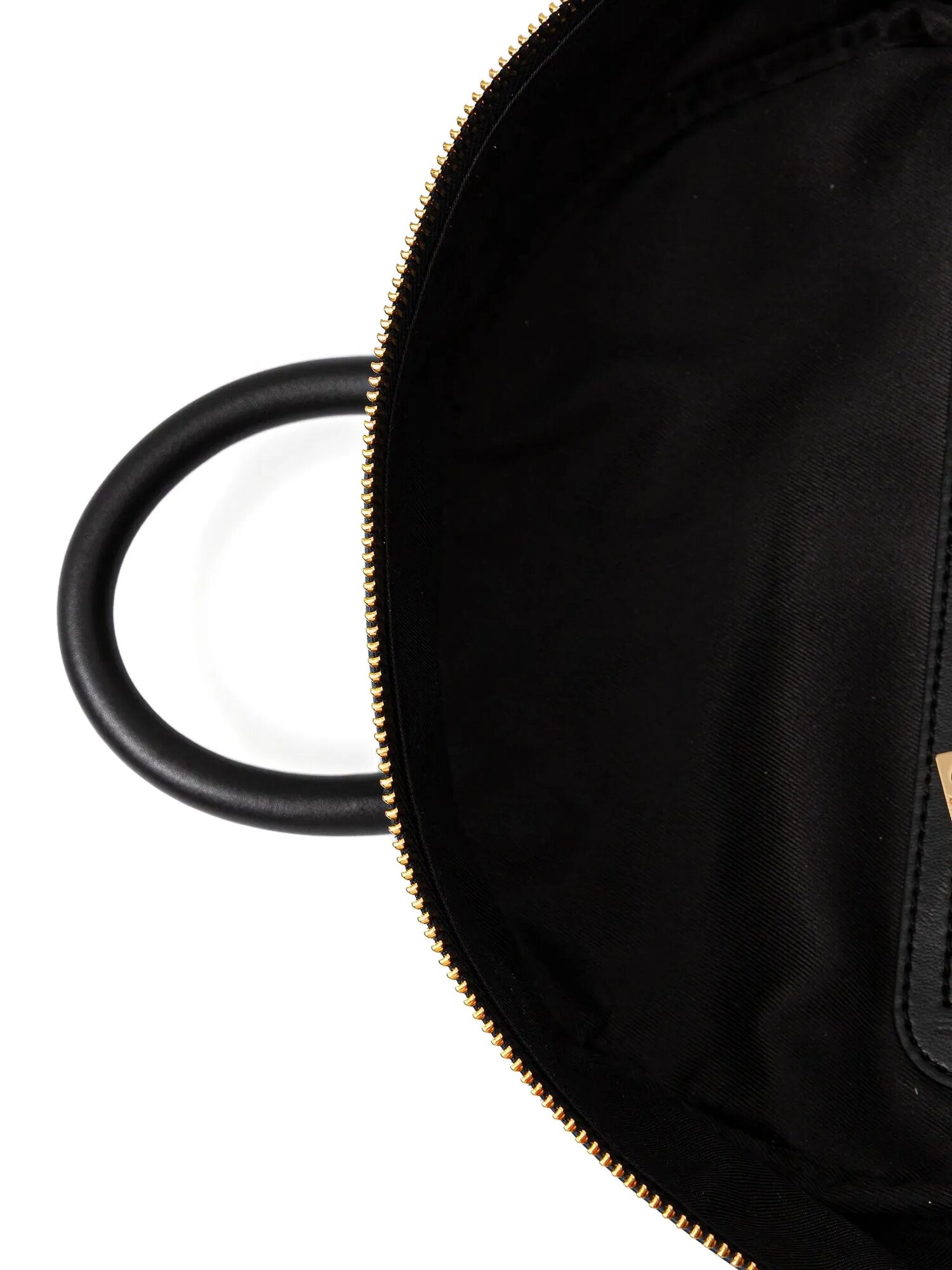 Сумка LOVE MOSCHINO Logo-lettering top-handle backpack, черный/черный — фото 1