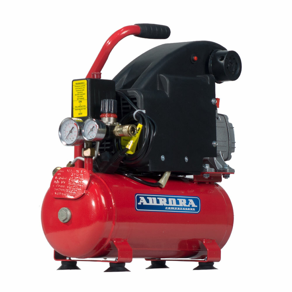 Компрессор Aurora BREEZE-8 (8л, 155л/мин-на входе, 1.1кВт, 220В)