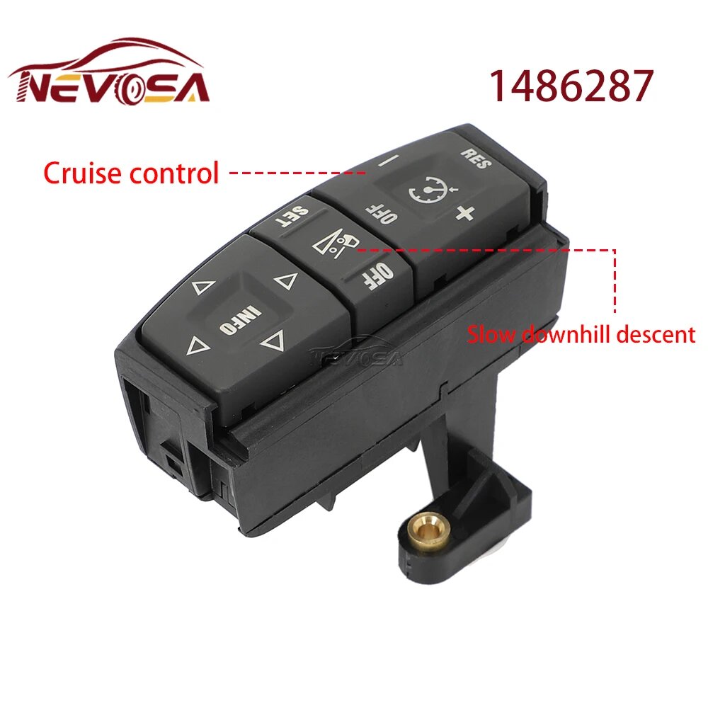 NEVOSA для SCANIA P G R T серии грузовик модуль рулевого колеса телефонное меню переключатель адаптивная кнопка переключения круиз-контроля 1870912, 1486287