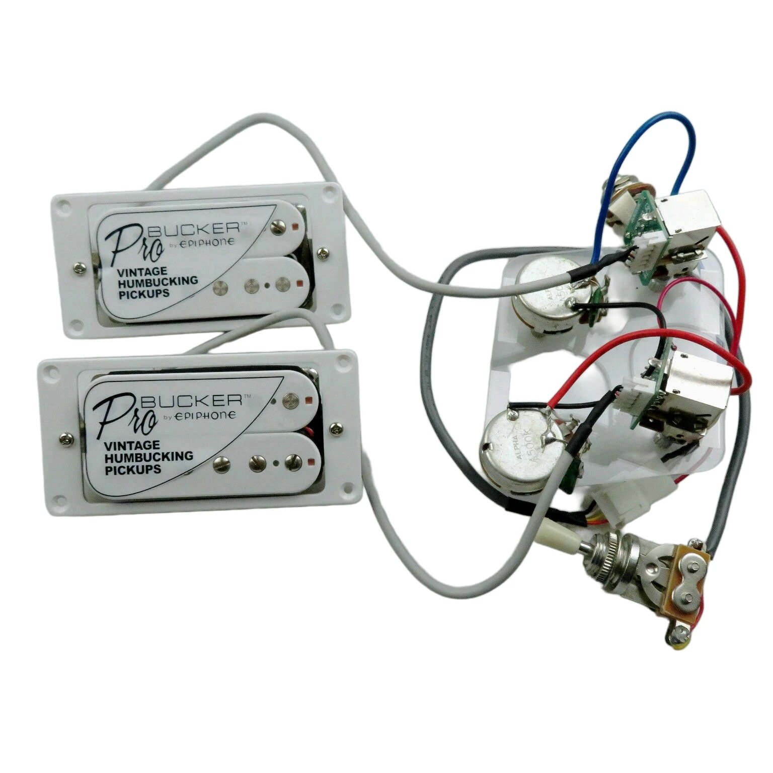 PRO Bucker Alnico Звукосниматели для электрогитары, Белый