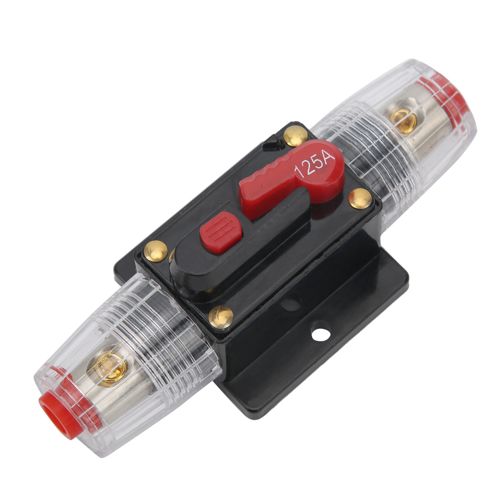 Автоматический предохранитель 12-24В 125А для стерео аудио с самовосстановлением для автомобилей и лодок