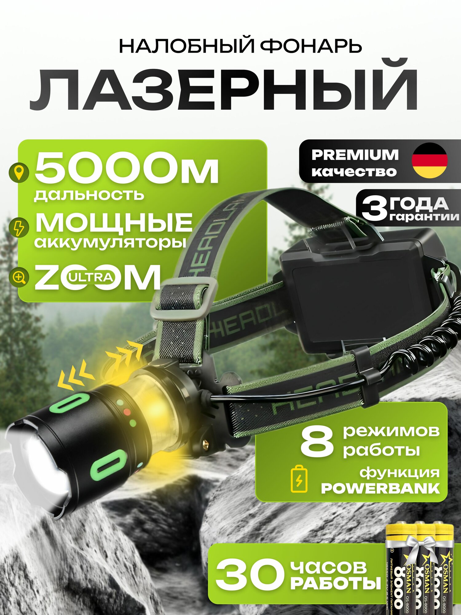 Налобный фонарь