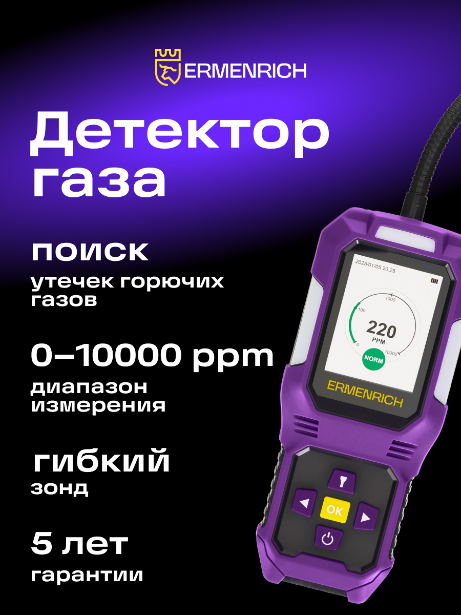 Детектор газа Ermenrich NG50