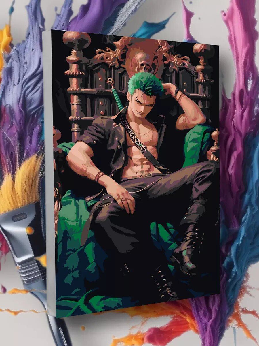 Картина по номерам Аниме