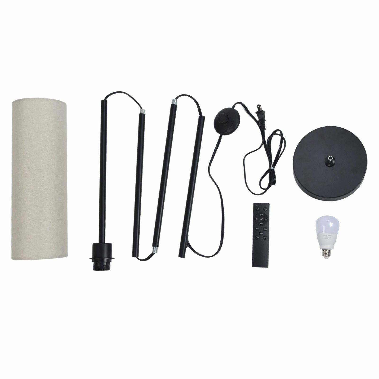 Современный E26 торшер 100-240В для гостиной, спальни, библиотеки