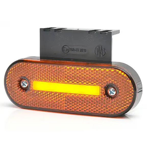 Техавтосвет 146-00-1 фонарь габаритный 146 желтый унив. с неон. маркерным светом (одна полоса)