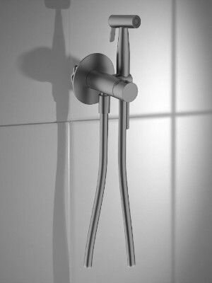 Смеситель встроенный с гигиеническим душем VIEIR V462551-G