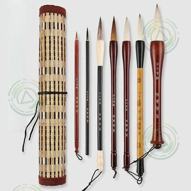 Кисть художественная/Набор кистей китайской живописиHoude Zaiwu-7 бесплатных рулонных штор
