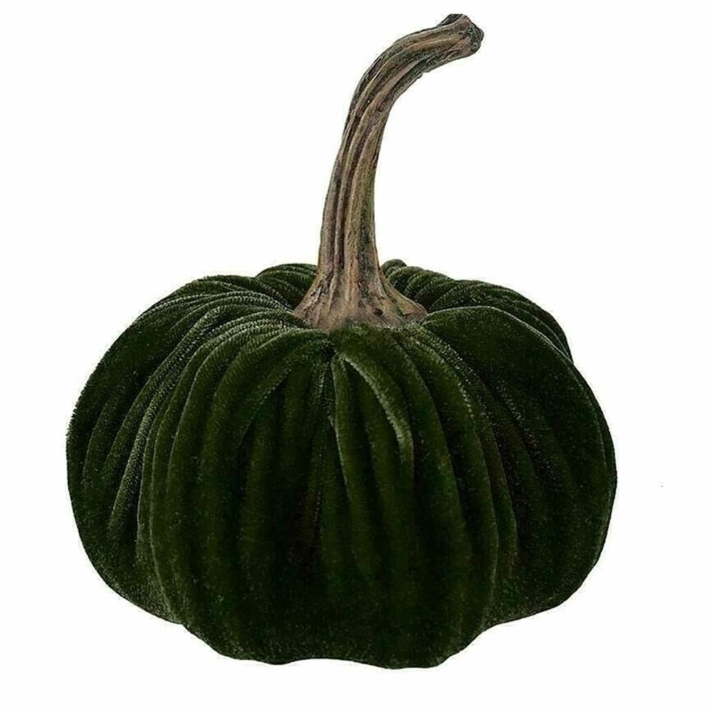 Праздничное оформление, Украшение для Хэллоуина, Украшение из тыквы-Зеленый