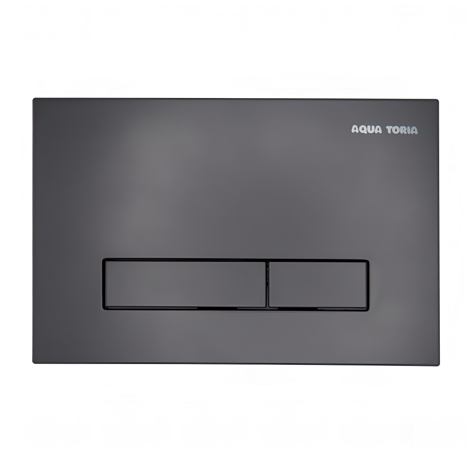 Кнопка (панель) смыва для инсталляции Aqua Toria, черная, пластиковая