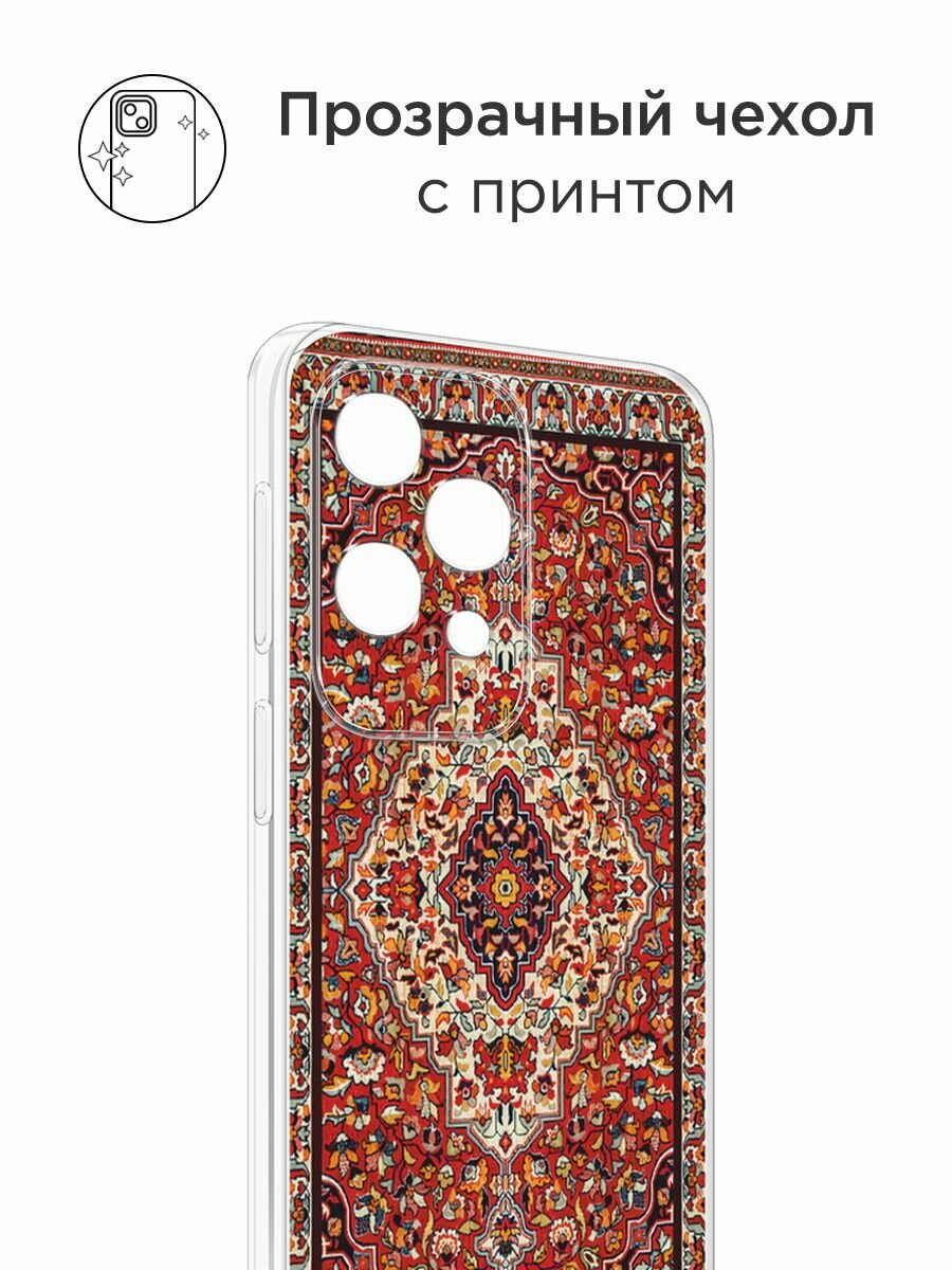 Чехол на Realme 9 5G / Реалми 9 5G с принтом "Красный ковёр" — фото 1