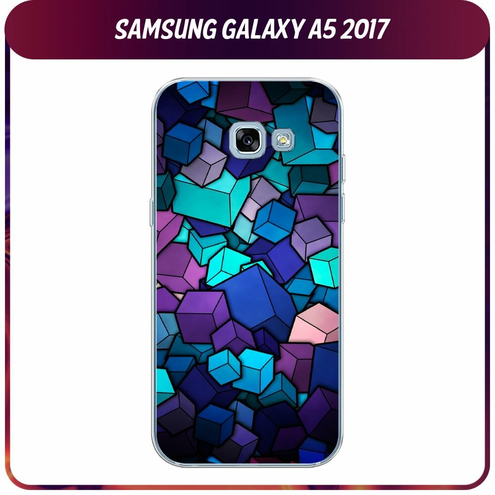 Чехол на Samsung Galaxy A5 2017 / Самсунг Галакси А5 2017 с принтом Геометрия 5