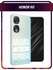 Чехол на Honor 90 / Хонор 90 с принтом "Мама права", прозрачный