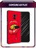 Чехол на Samsung Galaxy A8 + / Самсунг Галакси А8 Плюс 2018 с принтом губы и пул...